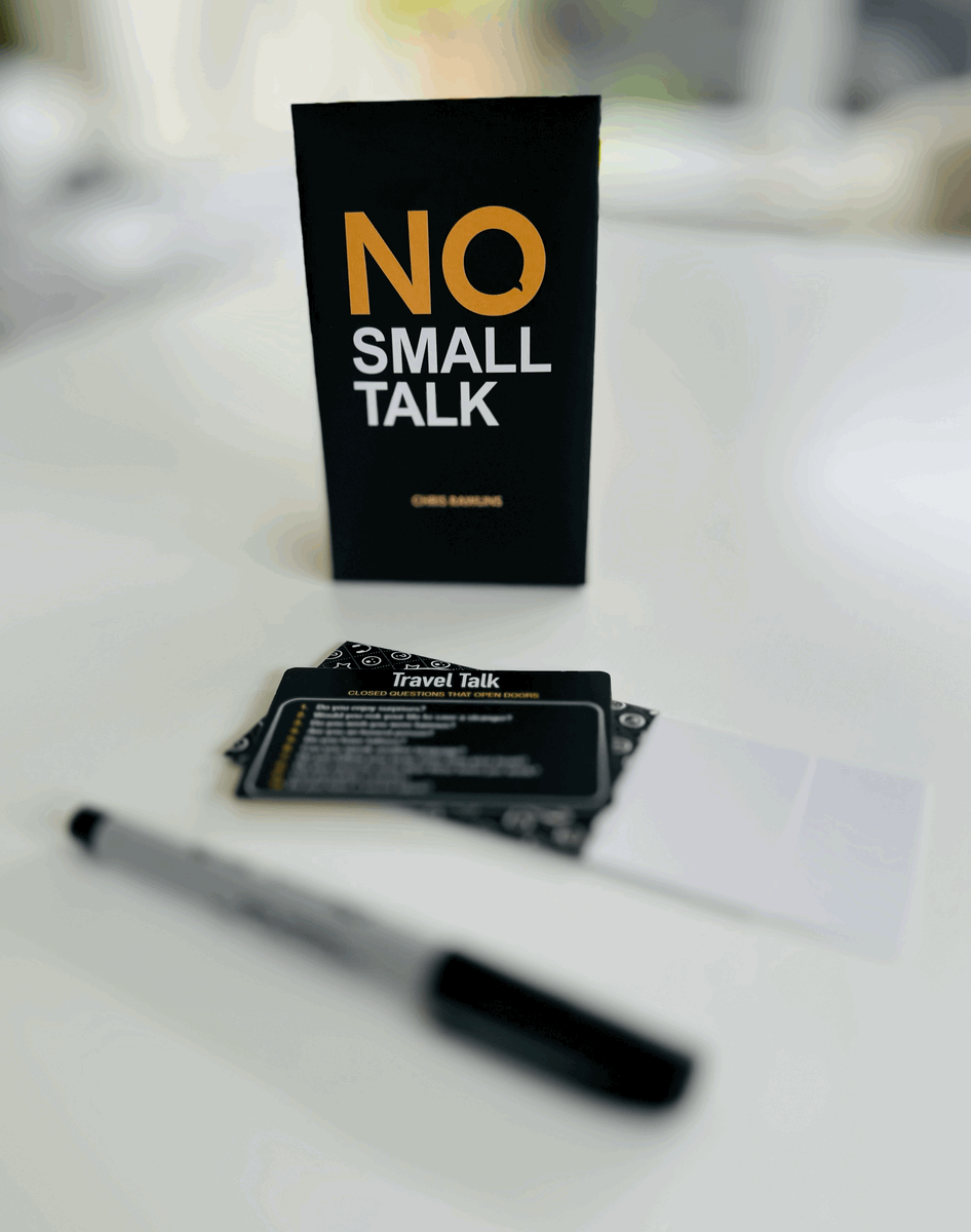 No Small Talk by Chris Rawlins – Tannen's