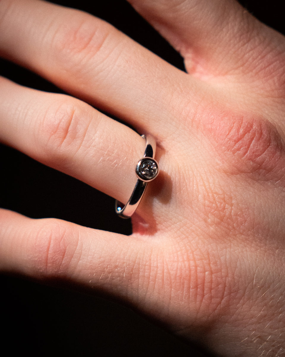 Himber Ring (Silver Stone) – Tannen's