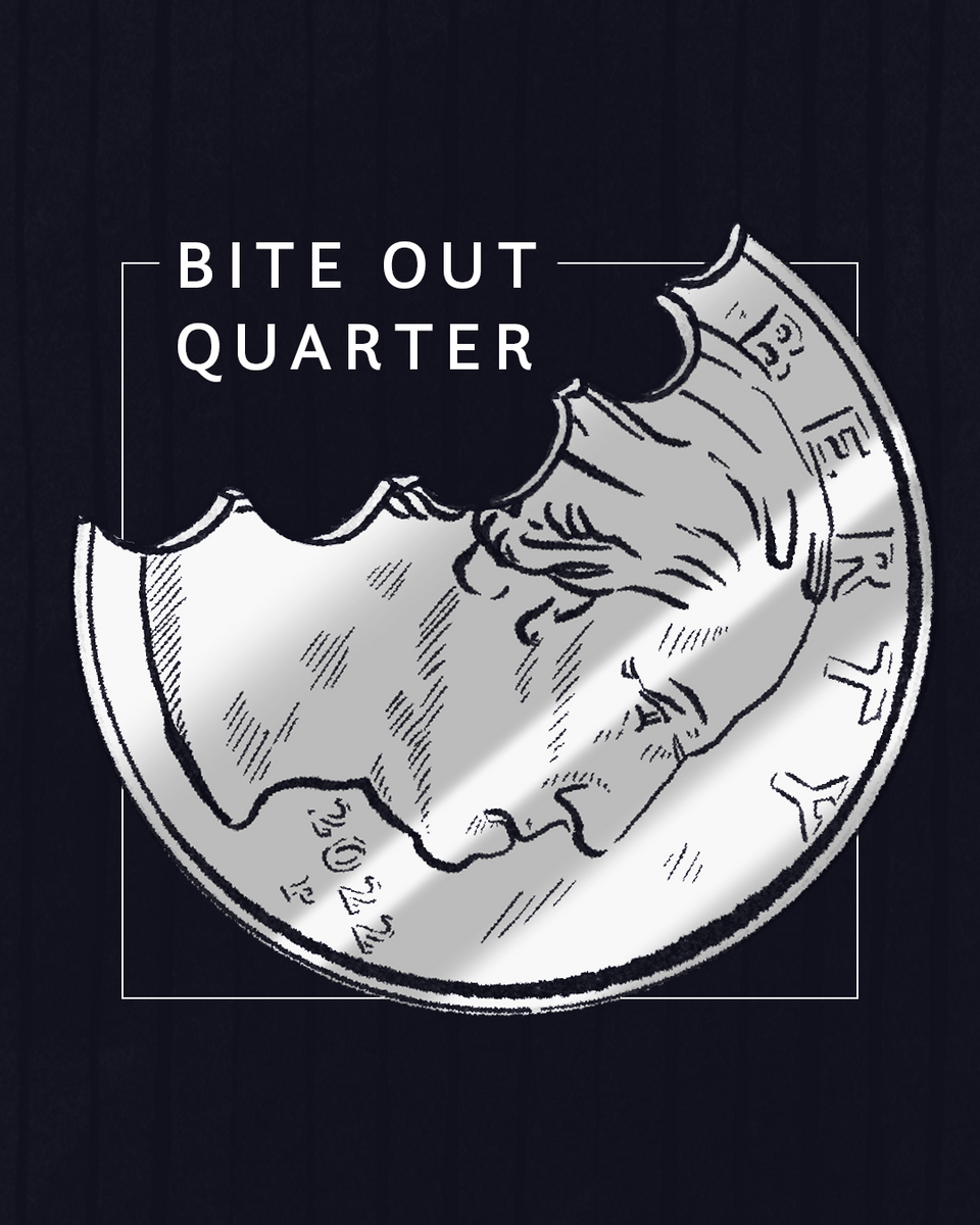 BITE OUT QUARTER – Tannen's
