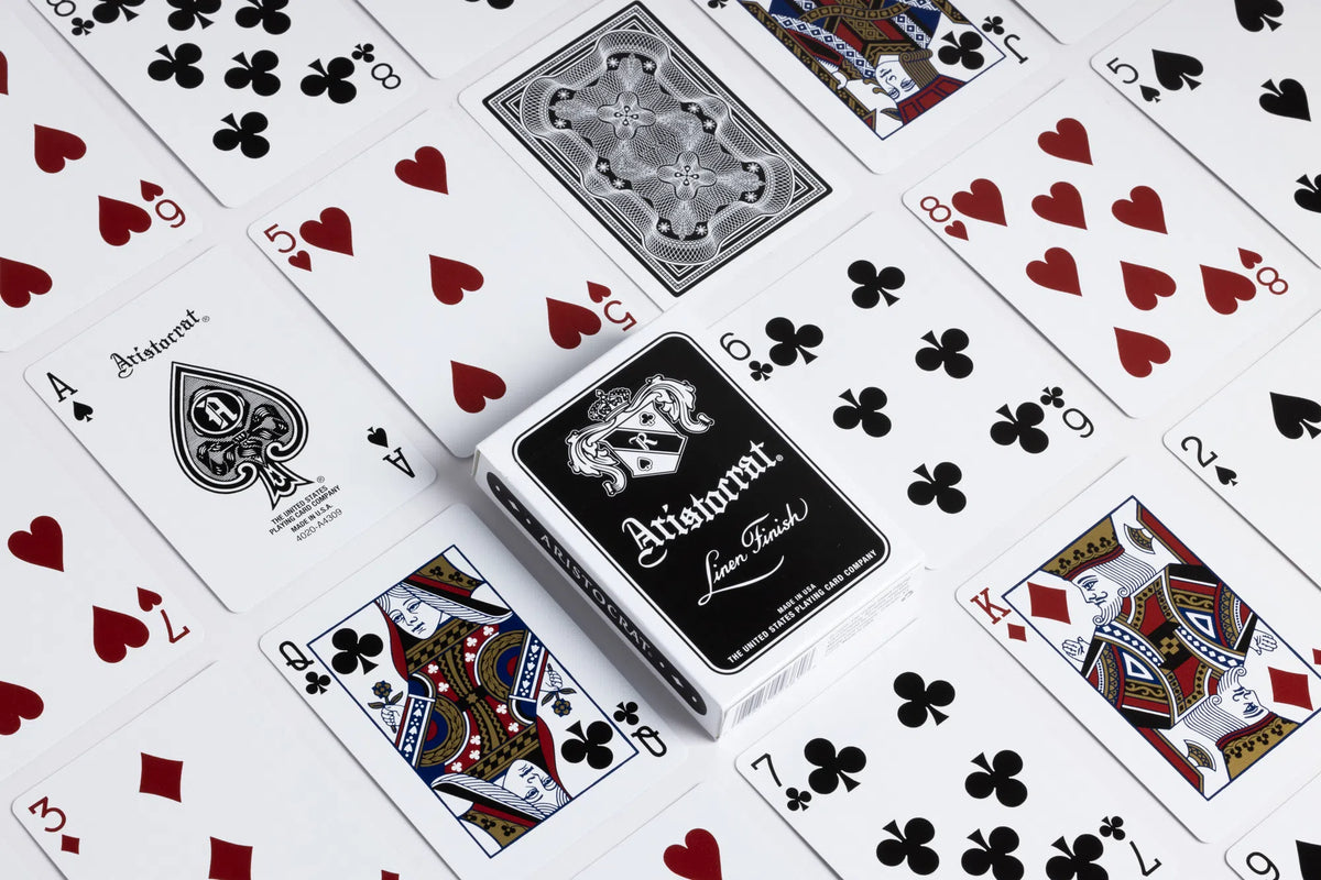 Aristocrat Black Signature Edition Playing Cards – Tannen's