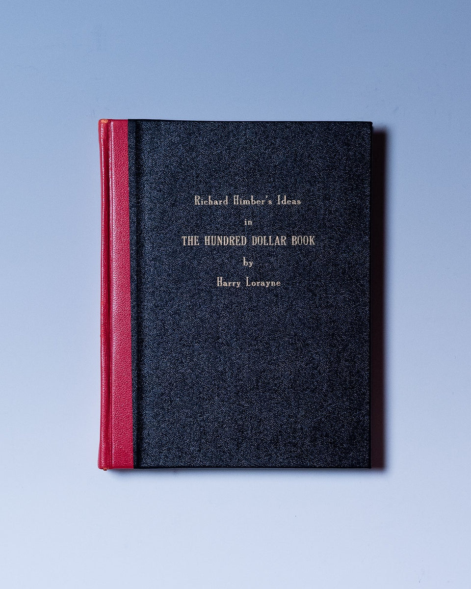 Richard Himber's Ideas in TheHundred Dollar Book – Tannen's